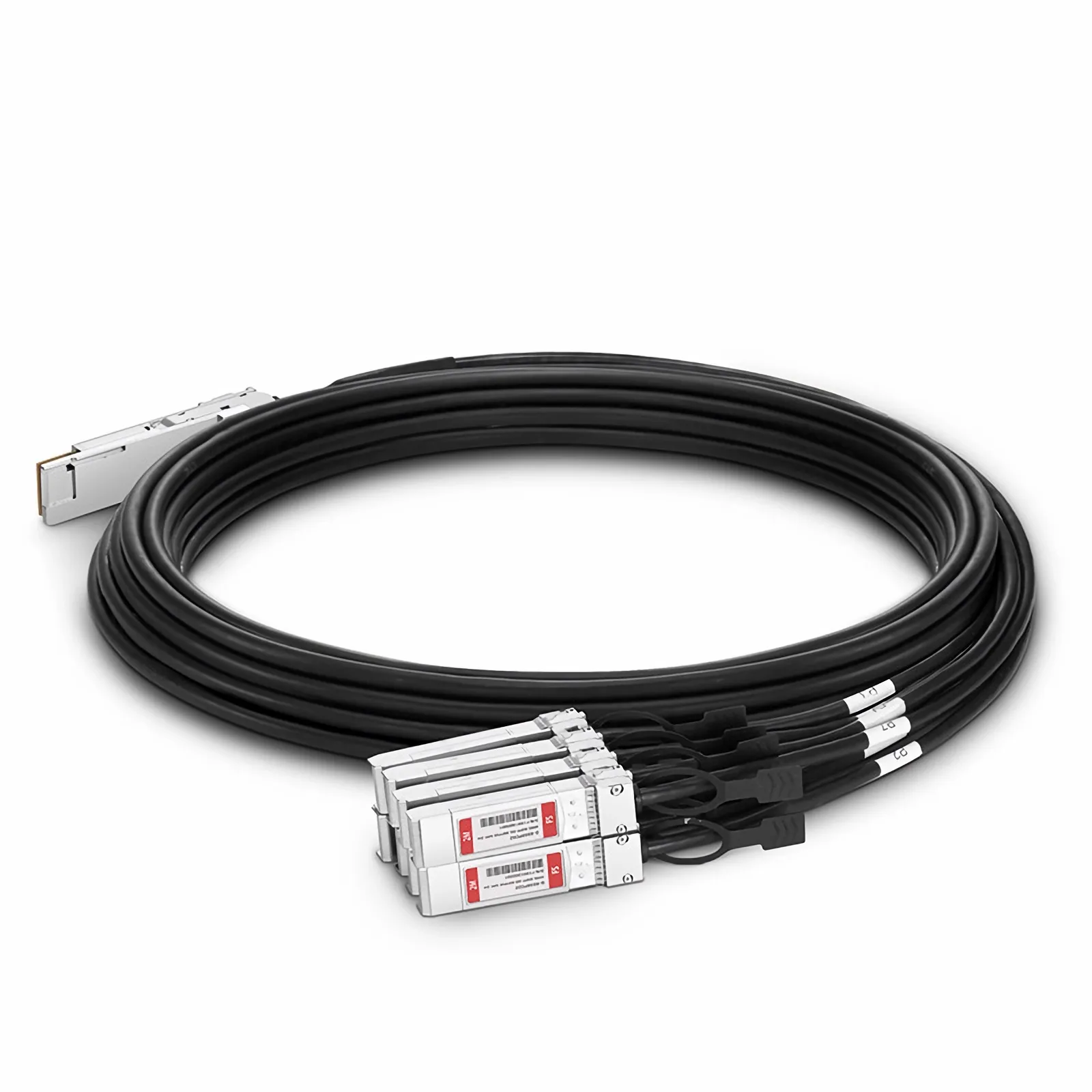 Customized 400G QSFP-DD to 8 x 50G SFP56 Passive Direct Attach Copper ...