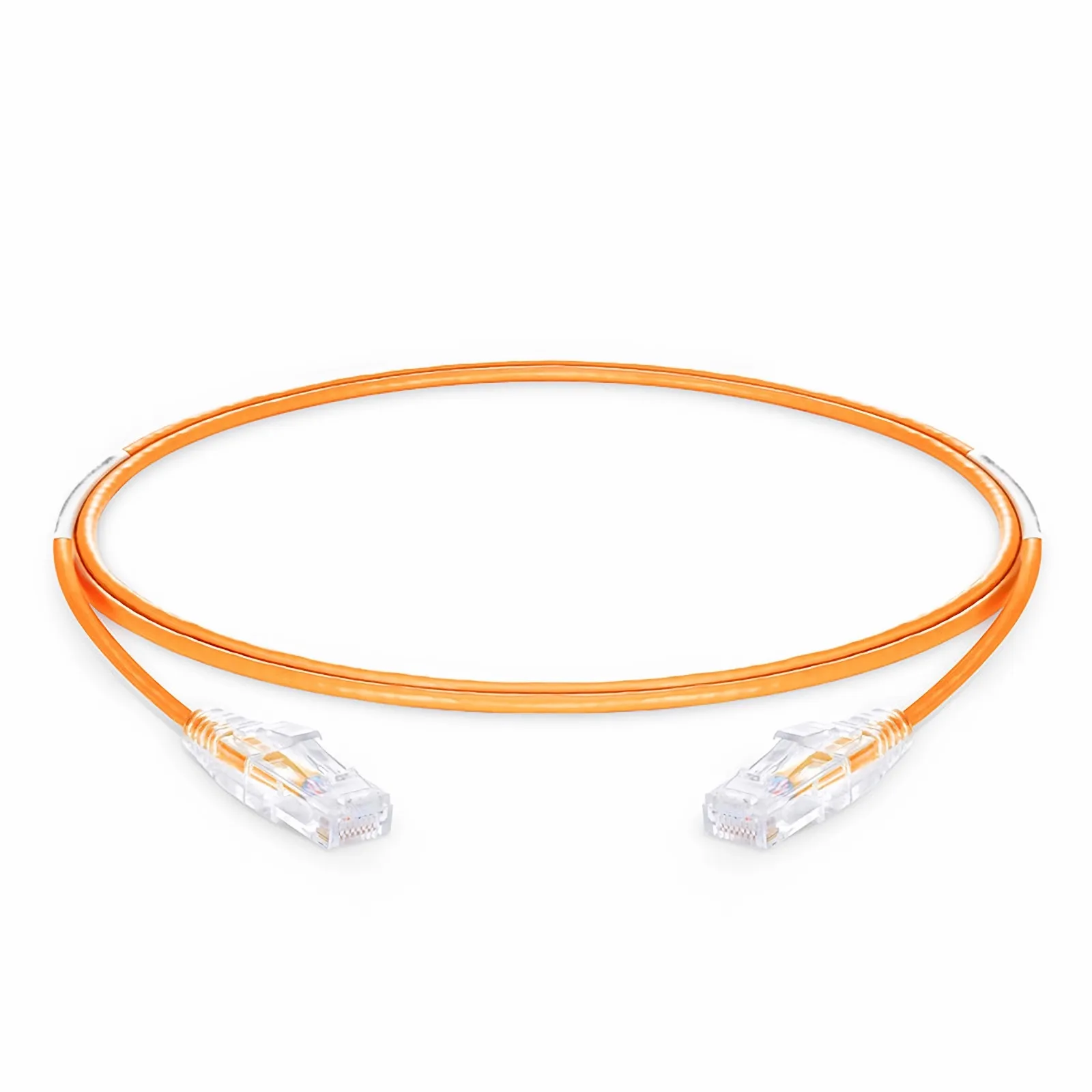 5ft (1.5m) Cat6 28AWG Snagless Unshielded (U/UTP) PVC CM Small Diameter ...