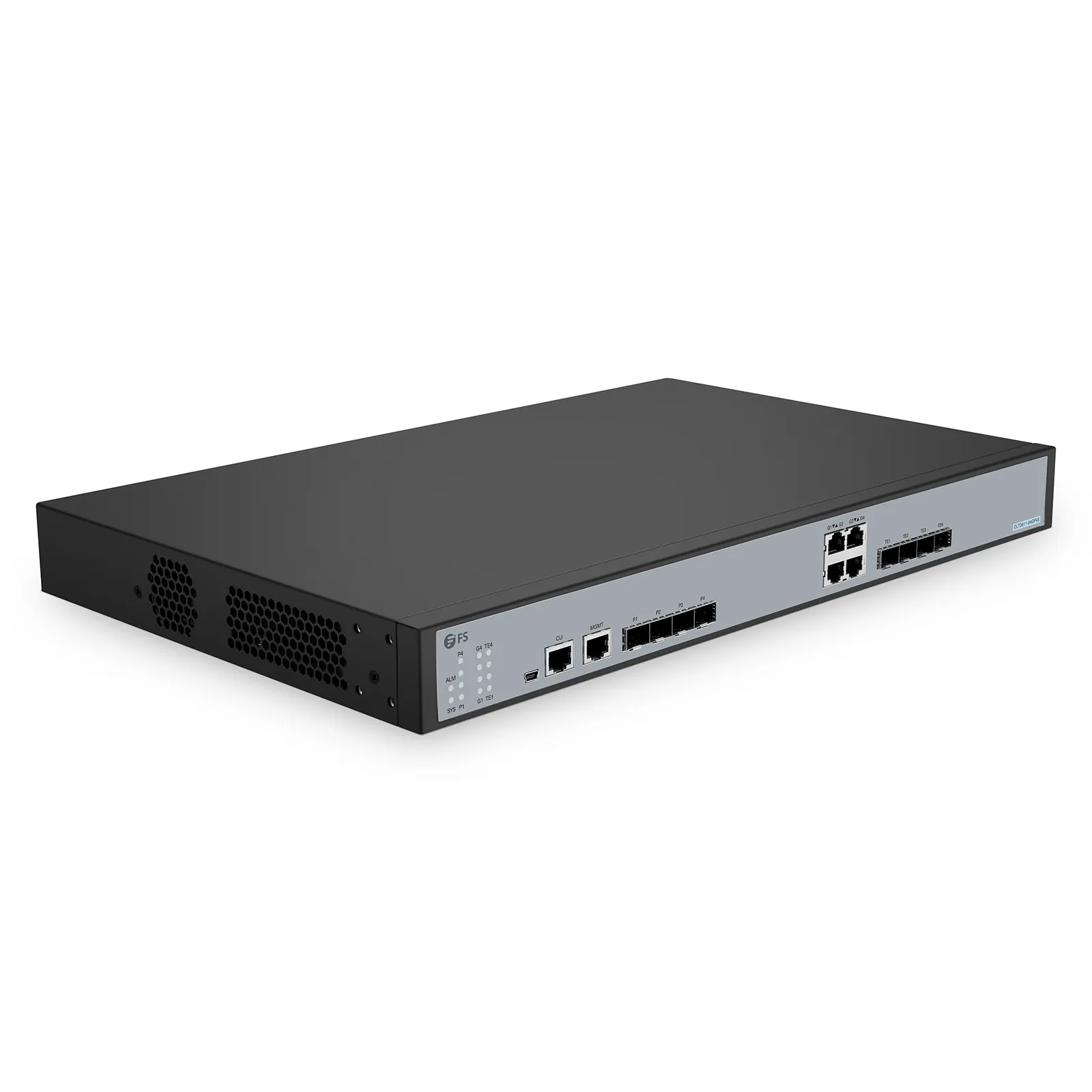 OLT3611-04GP4S, Layer 3 Feature 4-Port GPON OLT with 4 × Gigabit RJ45 ...