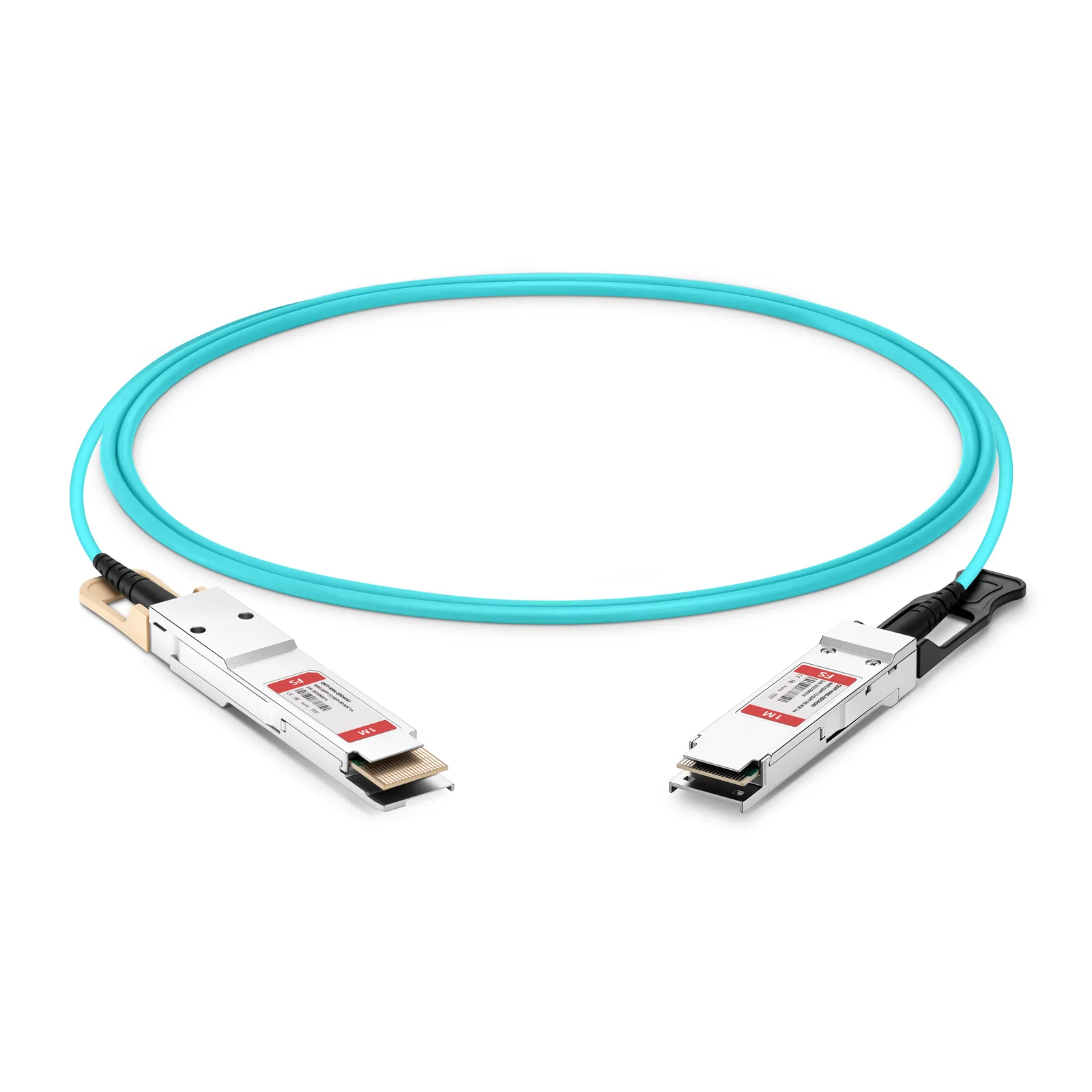 1m (3ft) Cisco Compatible 400G QSFP112 to 400G QSFP-DD Active Optical ...
