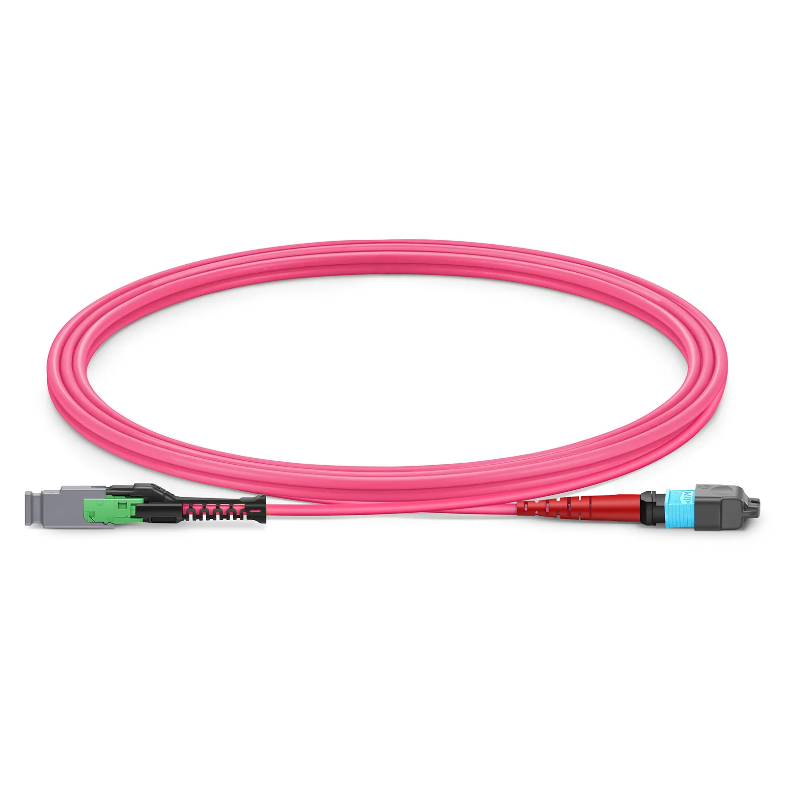 2m (7ft) MMC Jumper, MMC-24 APC (Female) to MTP®-24 UPC (Female), 24 ...