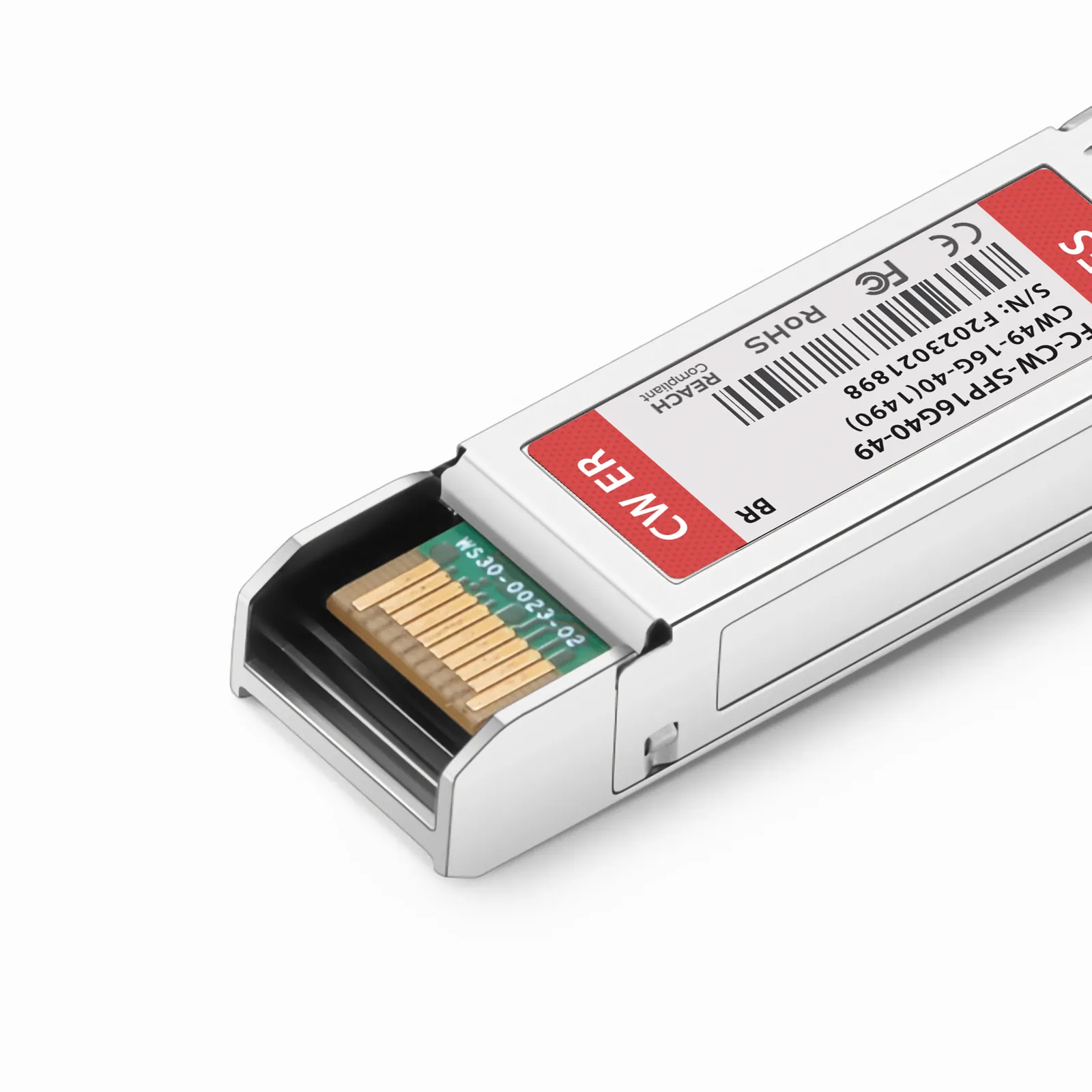 Brocade Compatible SFP+ 16G Fibre Channel CWDM 1490nm 40km DOM Duplex ...