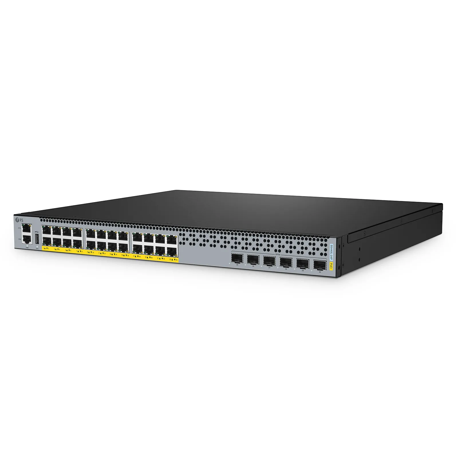 S5440L-24P, 24-Port Gigabit Ethernet L3 PoE+ Switch, 24 x PoE+ Ports ...