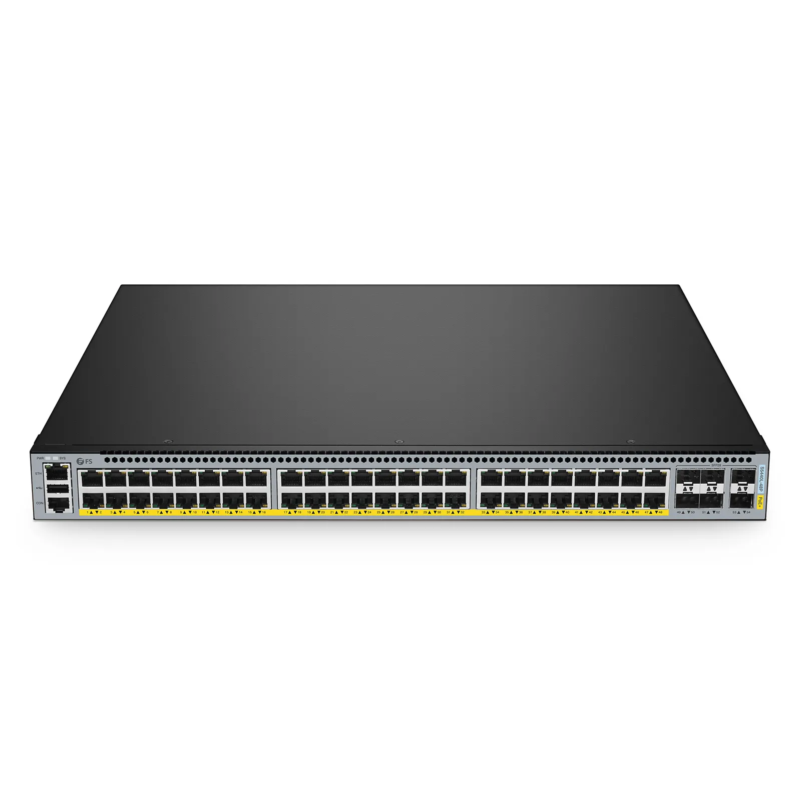 S5440L-48P, 48-Port Gigabit Ethernet L3 PoE+ Switch, 48 x PoE+ Ports ...