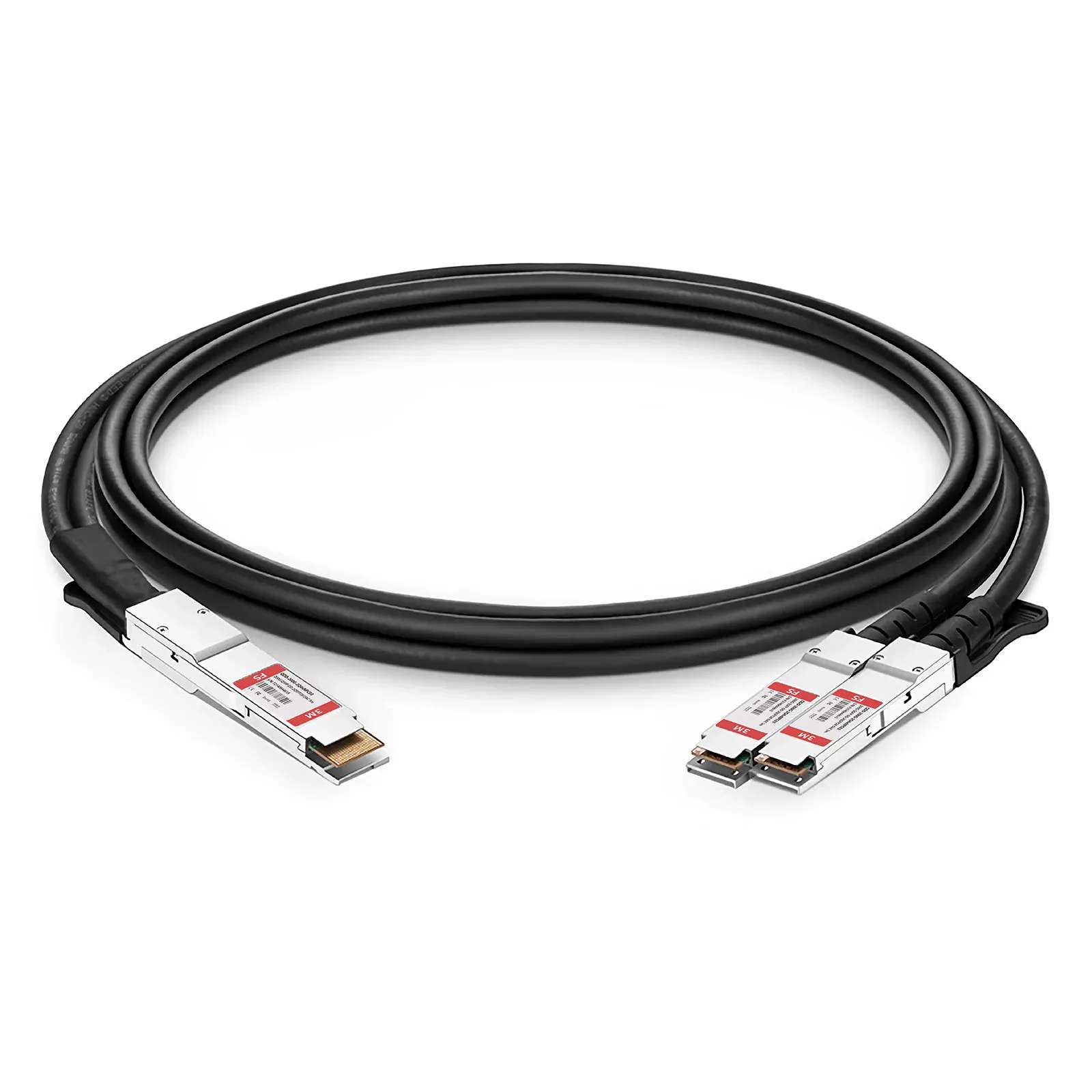 3m (10ft) Cisco Compatible 200G QSFP-DD to 2 x 100G QSFP28 Passive ...