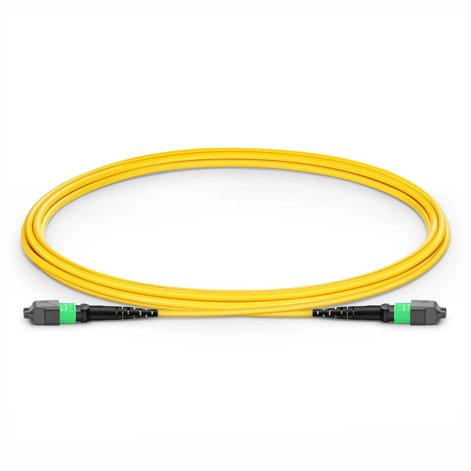 2m (7ft) MTP® Jumper, MTP®-16 APC (Female) to MTP®-16 APC (Female), 16 ...