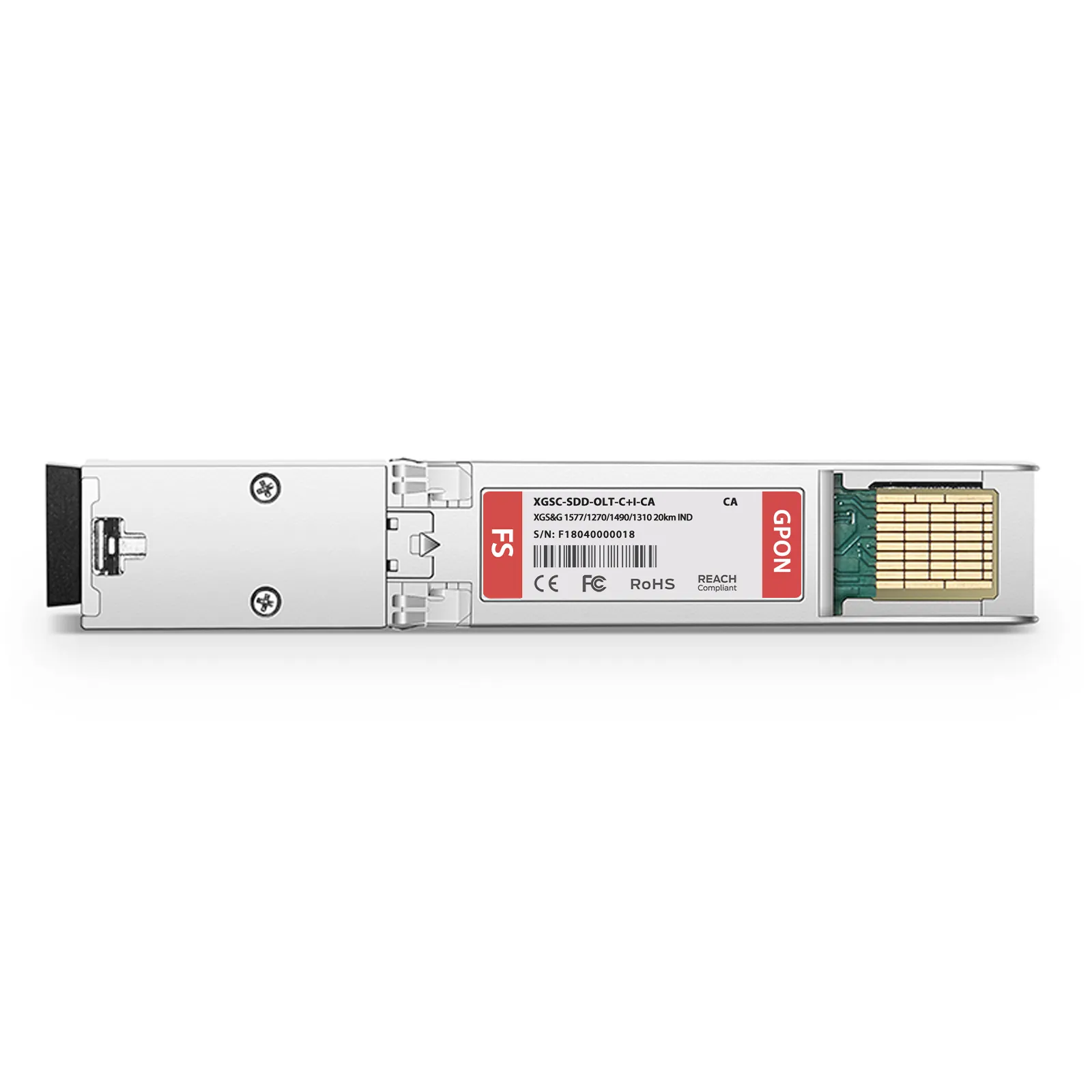 Calix Compatible XGS-PON&GPON Combo OLT SFP-DD 1577nm-TX/1270nm-RX and ...