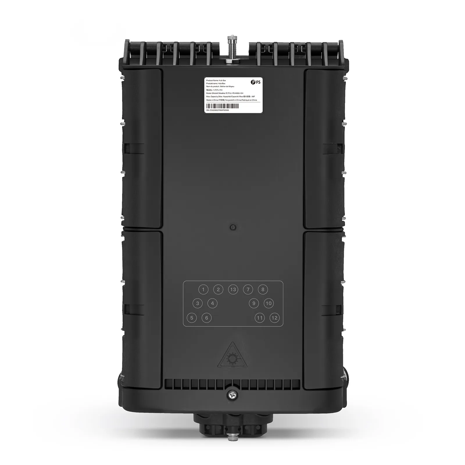 Fully Pre-Terminated Fiber Hub Box for Quick ODN, 1 Uncut Port, 13 SC ...