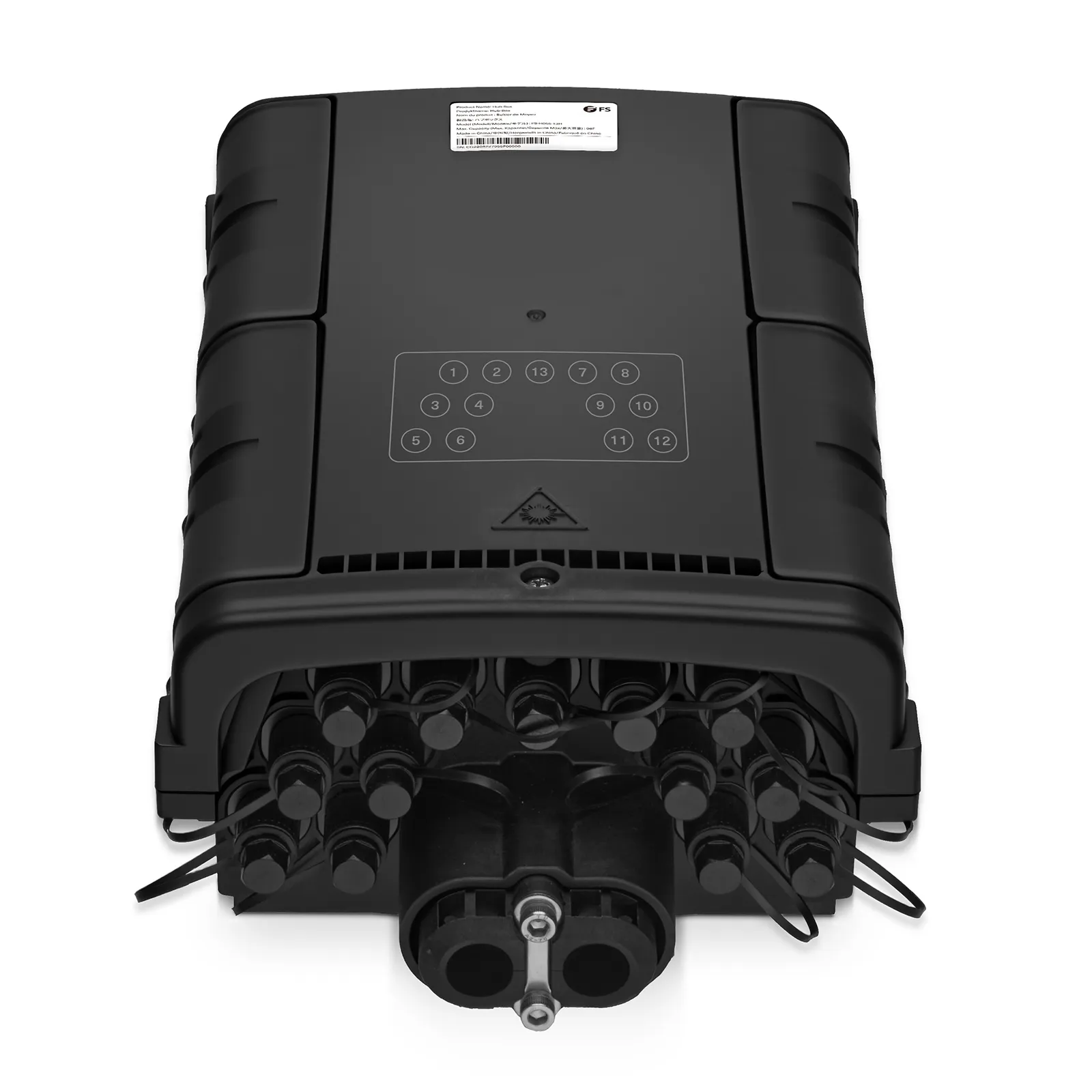 Fully Pre-Terminated Fiber Hub Box for Quick ODN, 1 Uncut Port, 13 SC ...