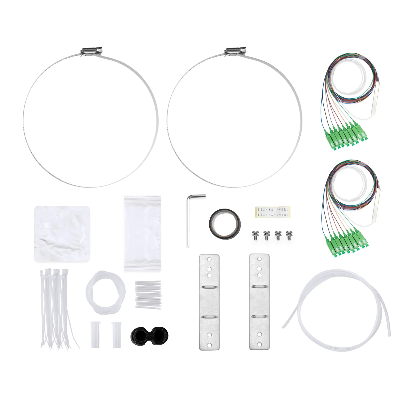 Fully Pre-Terminated Fiber Hub Box for Quick ODN, 1 Uncut Port, 13 SC ...