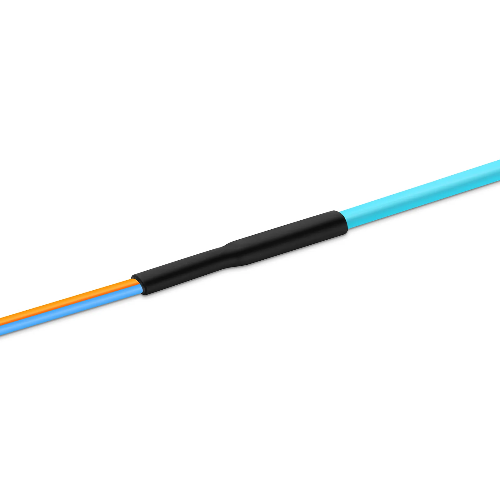 Customized 2 Fibers Single Mode (OM4) LC/SC/FC/ST/LSH Indoor Flat Cable ...