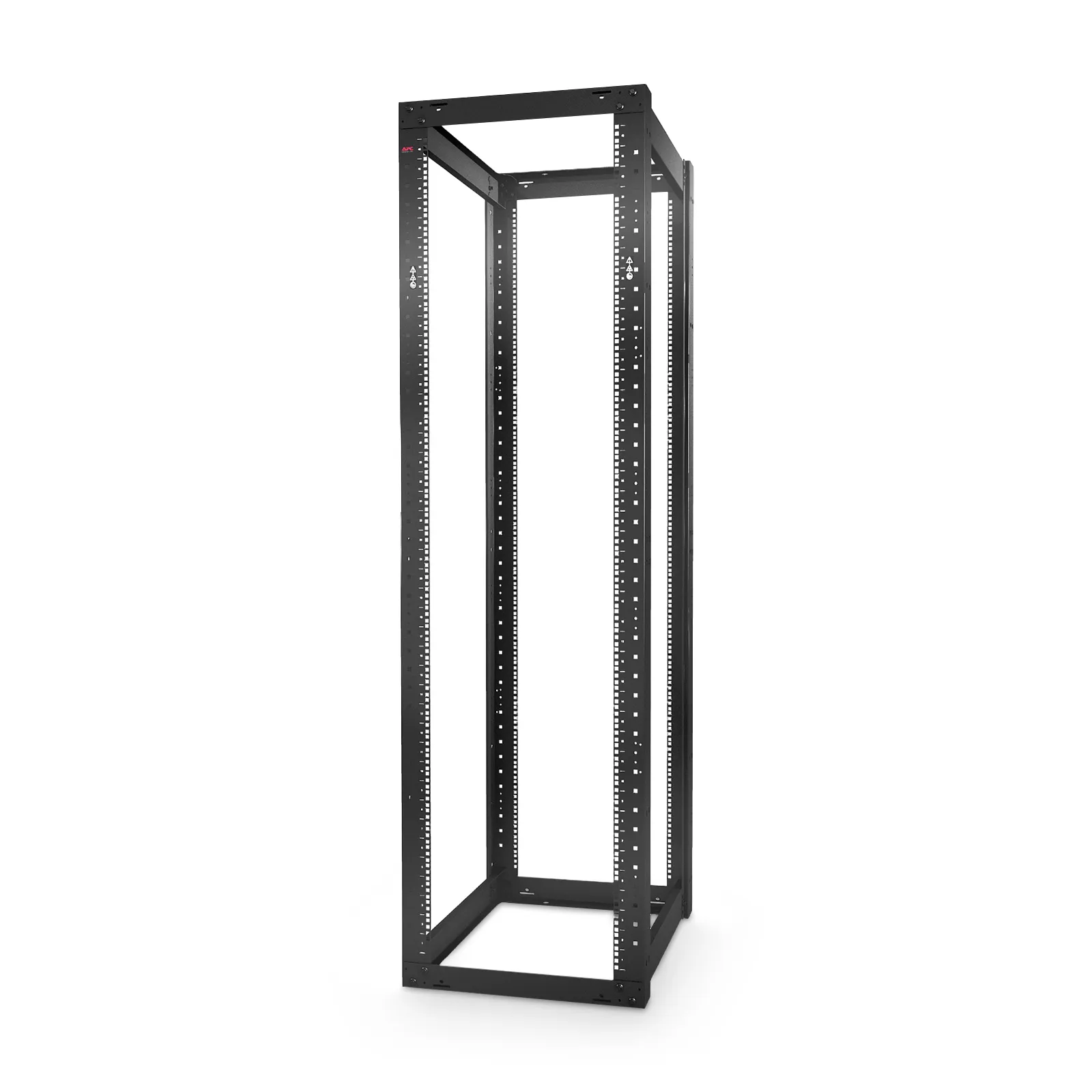 44U APC™ NetShelter 4-Post Open Frame Rack, Square Holes - FS.com