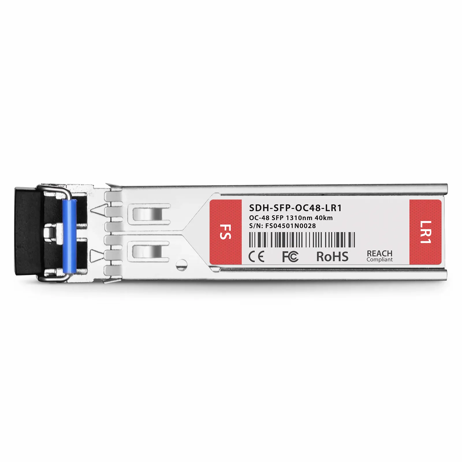 Customized OC-48/STM-16 LR-1 SFP 1310nm 40km DOM Duplex LC SMF Optical ...