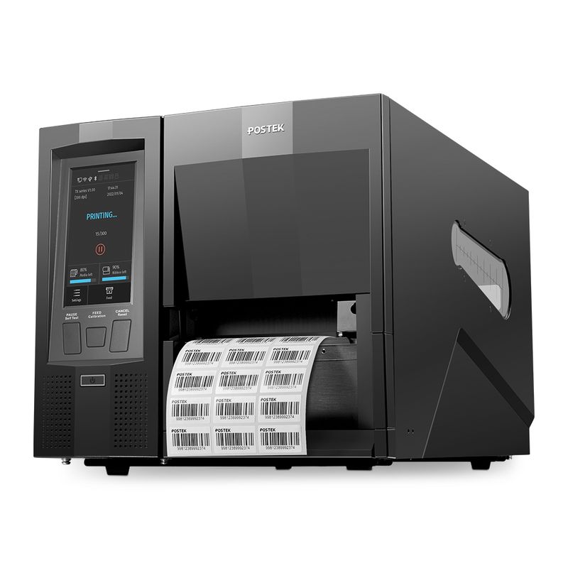 Postek TX2 EXP Industrial Label Printer with HEAT™, 4.5" Color LCD ...