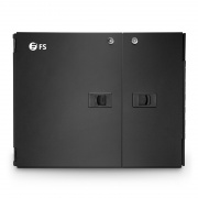 Wall Mount Fiber Enclosure 2-Door 2-Adapter Panel - FS.com