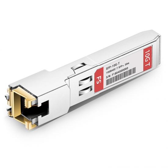 813874-B21 HPE BladeSystem c-Class Compatible 10GBASE-T SFP+ Copper RJ-45 30m Optical ...