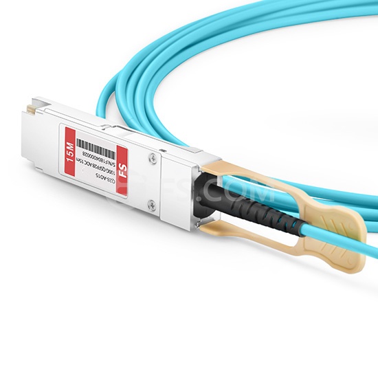 15m (49ft) Mellanox MFA1A00-C015 Compatible 100G QSFP28 Active Optical ...