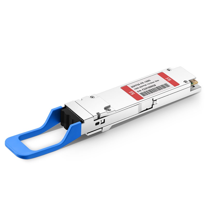 Cisco QSFP-100G-FR-S Compatible 100GBASE-FR QSFP28 Single Lambda 1310nm 2km DOM Duplex LC SMF ...