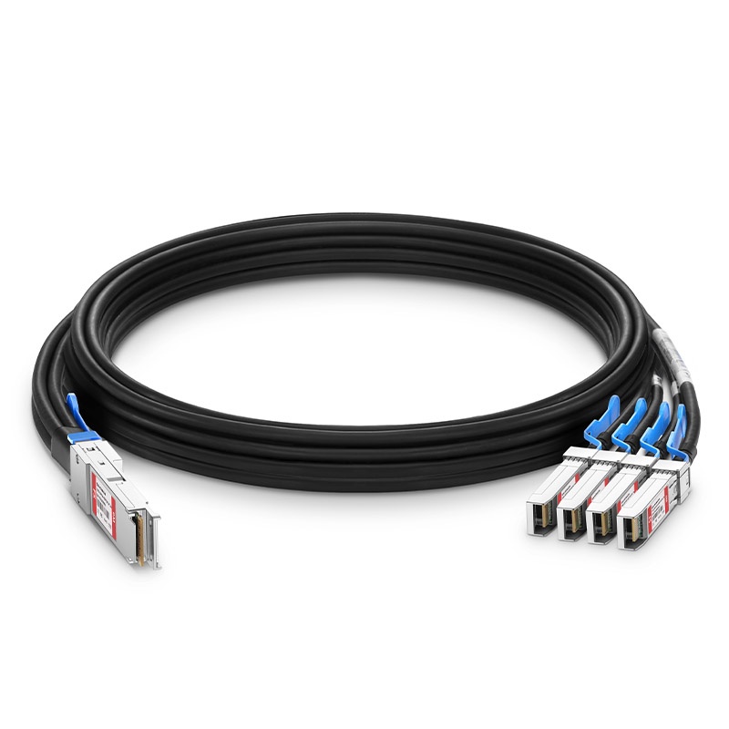 9m (29ft) Cisco Compatible 100G QSFP28 to 4x25G SFP28 Active Direct ...