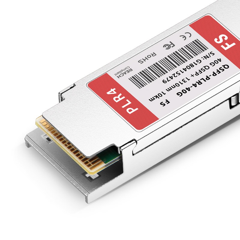 FS QSFP-PLR4-40G 40GBASE-PLR4 40G QSFP+ Transceiver - FS
