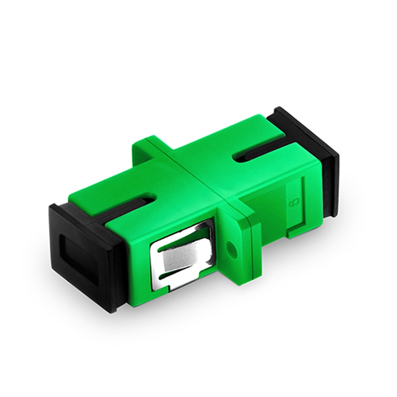 SC APC Auf SC APC Simplex Singlemode LWL Adapter Gegenh lse Mit Flansch SC APC Auf SC APC Simplex Singlemode LWL Adapter Gegenh lse Mit Flansch